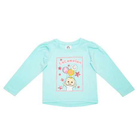 Toddler Girls Cocomelon ABC Fun Long Sleeve Top | Walmart Canada