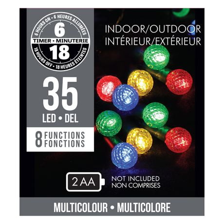 35 count G13 Multifunction LED Light String | Walmart Canada