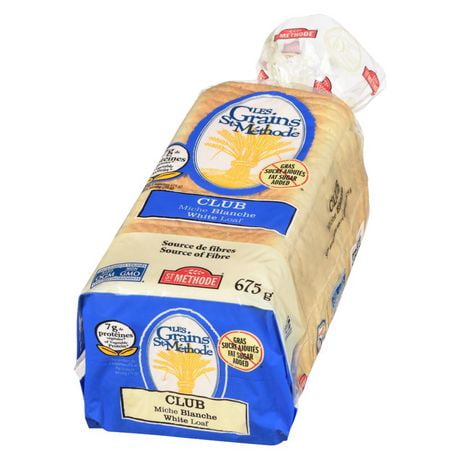 Les Grains St-Méthode Club white loaf, 675 g - Walmart.ca