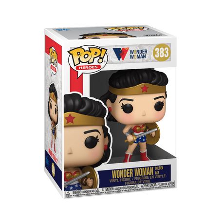 Click here for Funko Pop! Dc Comics - Wonder Woman Golden Age Vin... prices