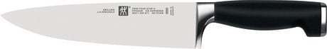 Click here for Zwilling Twin Four Star Ii 8 Inch Chefs Knife Blac... prices