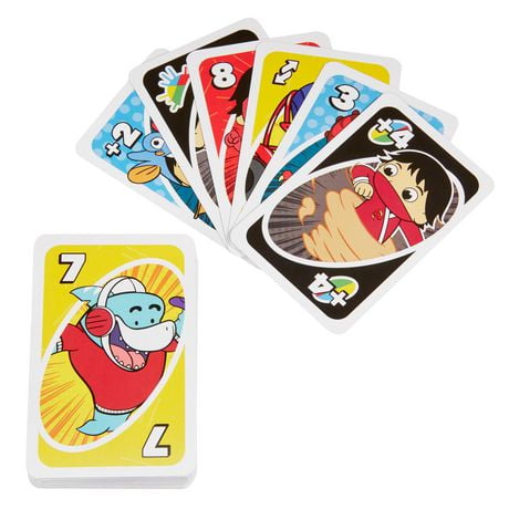 Click here for Uno Pocket Watch Ryans World Card Game Multi prices