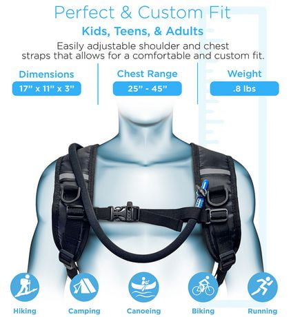 Aduro Hydro-Pro 1.5L Hydration Backpack | Walmart Canada