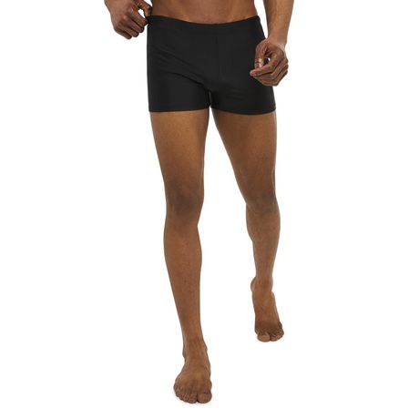 Click here for George Mens Cut-And-Sew Swim Trunk Black S prices