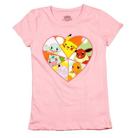 Pokemon Girls' Short Sleeve T-Shirt | Walmart Canada
