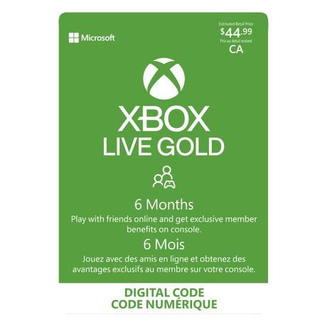 Cartes-cadeaux Xbox et cartes Xbox Live | Walmart Canada