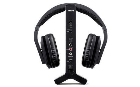 ION Audio Ion Telesounds Wireless Headphone System for TV with Optical ...