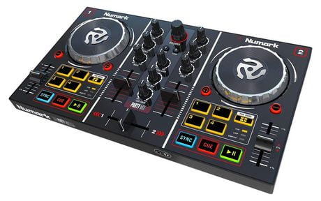 ION Audio Numark Party Mix Digital Dj Controller with Built in Light ...