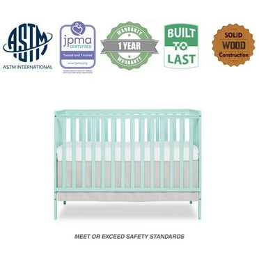 Forever Eclectic London 4-in-1 Convertible Baby Crib, Dapper Gray ...