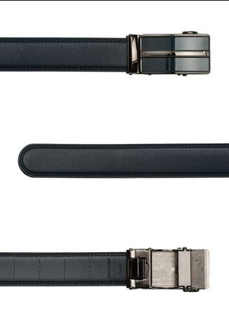 Click here for Champs Express - Automatic Leather Belt Navy One S... prices