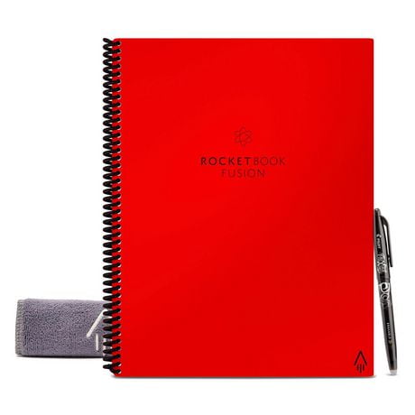 Click here for Rocketbook Fusion 42Pg 8.5 X 11 Notebook Red prices