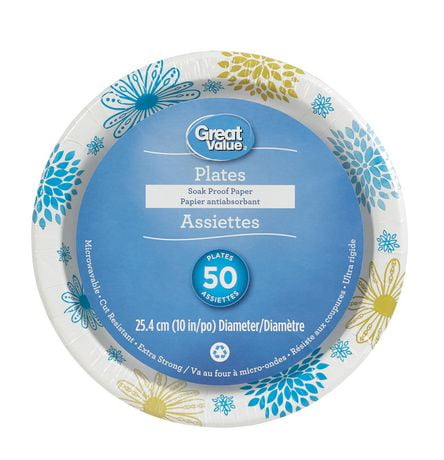 Great Value Paper Plates - Walmart.ca