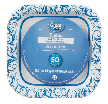 Great Value Paper Plates - Walmart.ca