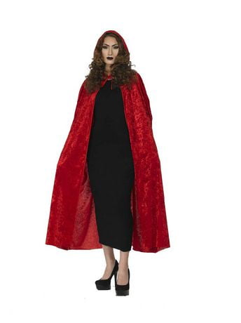Halloween Velvet Hooded Cape | Walmart Canada