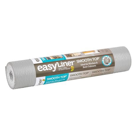 Smooth Top Easy Liner Brand Gray Shelf Liner, Gray | Walmart Canada