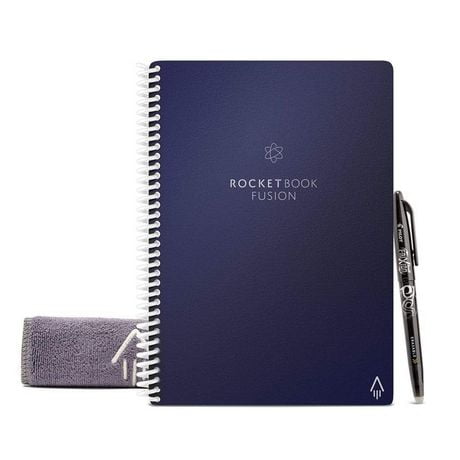 Click here for Rocketbook Fusion 42Pg 6 X 8.8 Notebook Blue prices