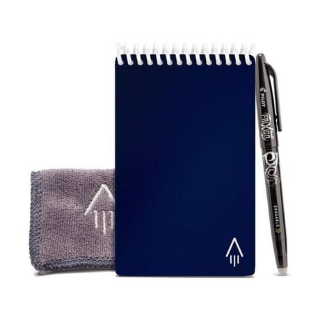 Click here for Rocketbook Mini 48Pg 3.5 X 5.5 Dotted Memopad Blue prices