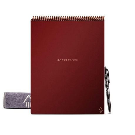 Click here for Rocketbook Flip 32Pg 8.5 X 11 Notebook Scarlet prices