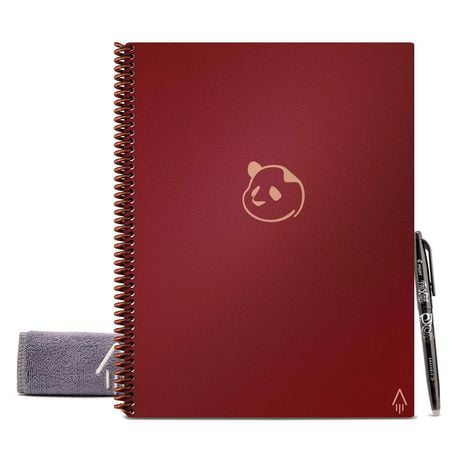 Click here for Rocketbook Panda Planner 32Pg 8.5 X 11 Scarlet prices