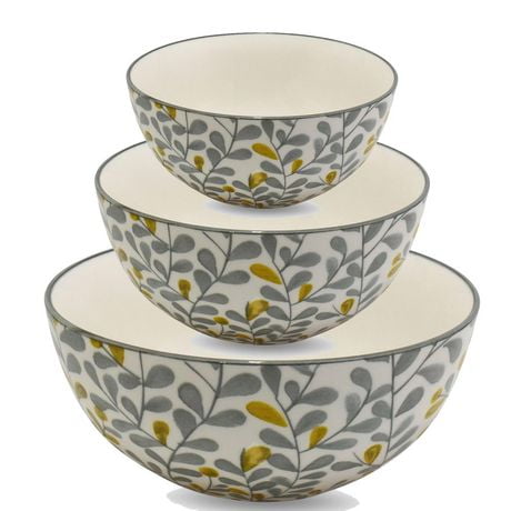 Milo Bowl Set of 3 (10cm, 15cm, 20cm) - Walmart.ca