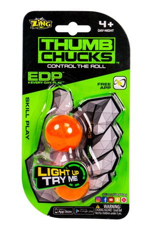 Click here for Zing Revolution Zing Thumb Chucks Skill Play Orang... prices