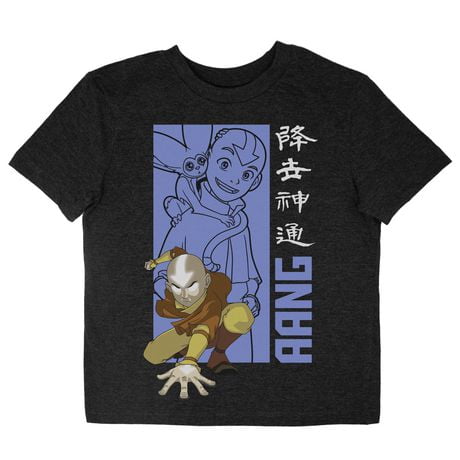 Click here for Avatar Boys Short Sleeve Crew Neck T-Shirt Grey S prices