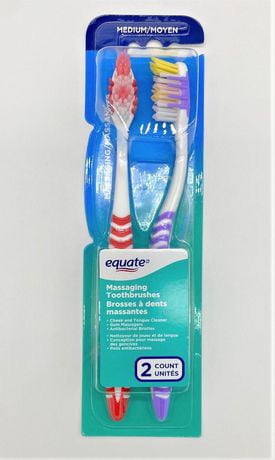 Equate Medium Massaging Toothbrush | Walmart Canada