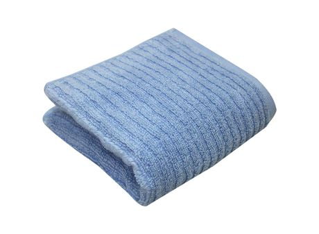 Hometrends Face Towel Lt Blue, 1/13x13" Face Towel - Walmart.ca