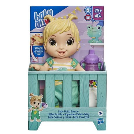 Click here for Baby Alive Baby Gotta Bounce Doll-Blonde Hair Mult... prices