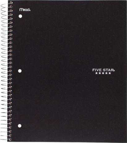 Five Star 5 Subject 400pg Notebook - Walmart.ca