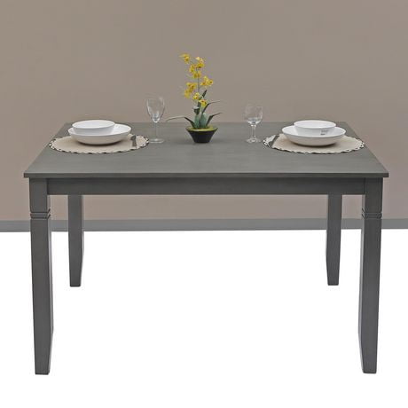 Click here for K-Living Solid Wood Nellie Dining Table In Grey Gr... prices