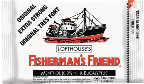 Fisherman's Friend Original Extra Strong Cough Suppressant Lozenges ...