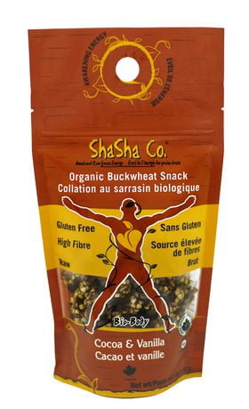 ShaSha Co. Organic Cocoa & Vanilla Buckwheat Snacks | Walmart Canada