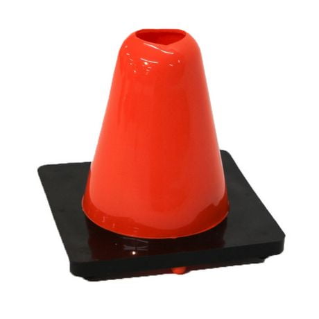 Ice Invasion Ice Hockey 6 Inches Rubber Cone - Orange - Walmart.ca