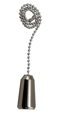 Atron Electro Industries Chrome Bell with 12 Inch Chrome Fan Chain ...