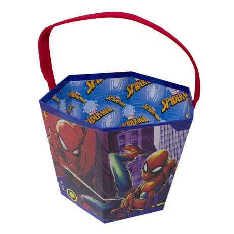 Spiderman Paperboard Bucket - Walmart.ca