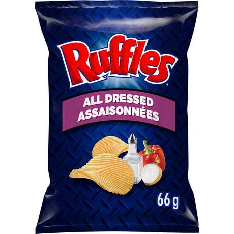 Ruffles All Dressed Flavoured Potato Chips, 66g - Walmart.ca
