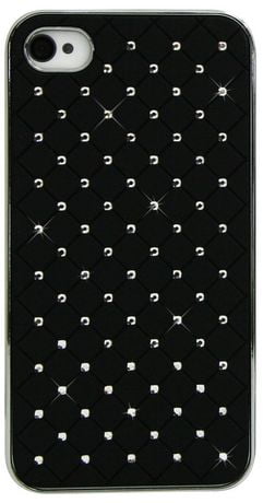 Click here for Exian Case For Iphone 4/4S/4S  Embedded Crystals -... prices