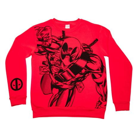 Marvel Deadpool Men's Long Sleeve Sweatshirt | Walmart Canada