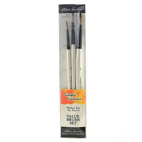 Click here for Simply Simmons Brush Set Of 3  To The Point Assort... prices