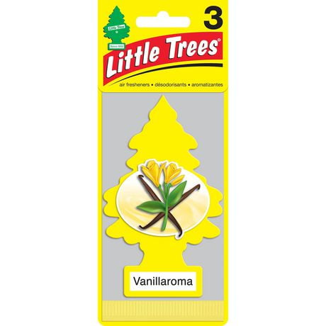 Click here for Little Trees Air Freshener Vanillaroma 3-Pack prices