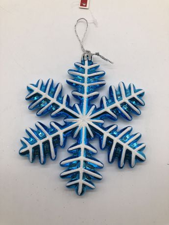 Holiday Times Shiny/Glitter Snowflake - Walmart.ca