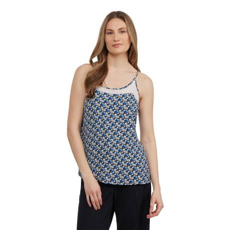 Mexx Women’s Patterned Cami with Mesh Insert, Sizes: xs-xl - Walmart.ca
