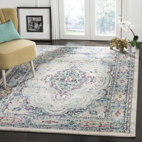 Click here for Safavieh Madison Haven Floral Bordered Area Rug Li... prices