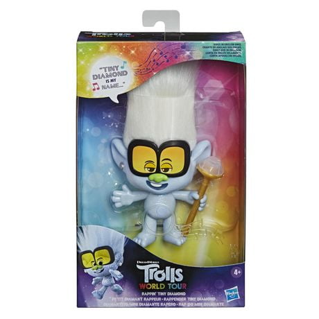 Click here for Hasbro Dreamworks Trolls World Tour Rappin Tiny Di... prices