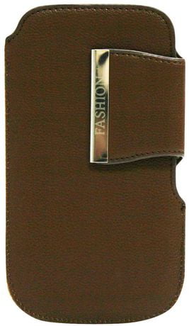 Click here for Exian Universal Pouch - Brown With Magnetic Fasten... prices