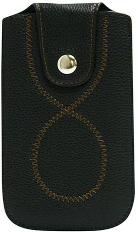 Click here for Exian Universal Pouch - Black With Orange Threadin... prices
