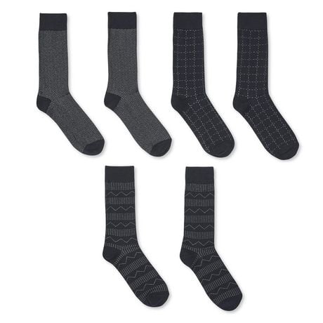 Click here for George Mens Dress Socks 6-Pack Navy 7-10 prices