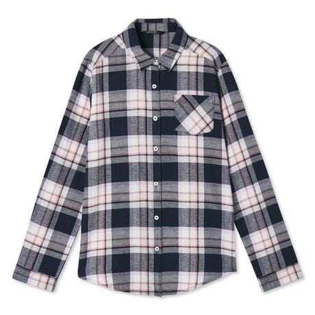 Click here for George Girls Plaid Shirt Navy 4 prices