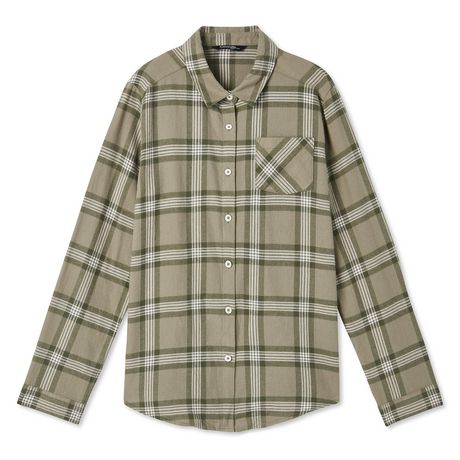Click here for George Girls Plaid Shirt Green 8 prices